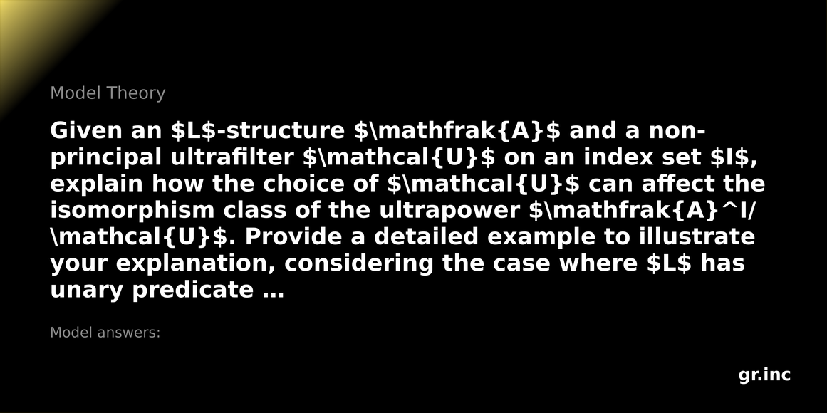 Given an $L$-structure $\mathfrak{A}$ and a non-p… | General Reasoning