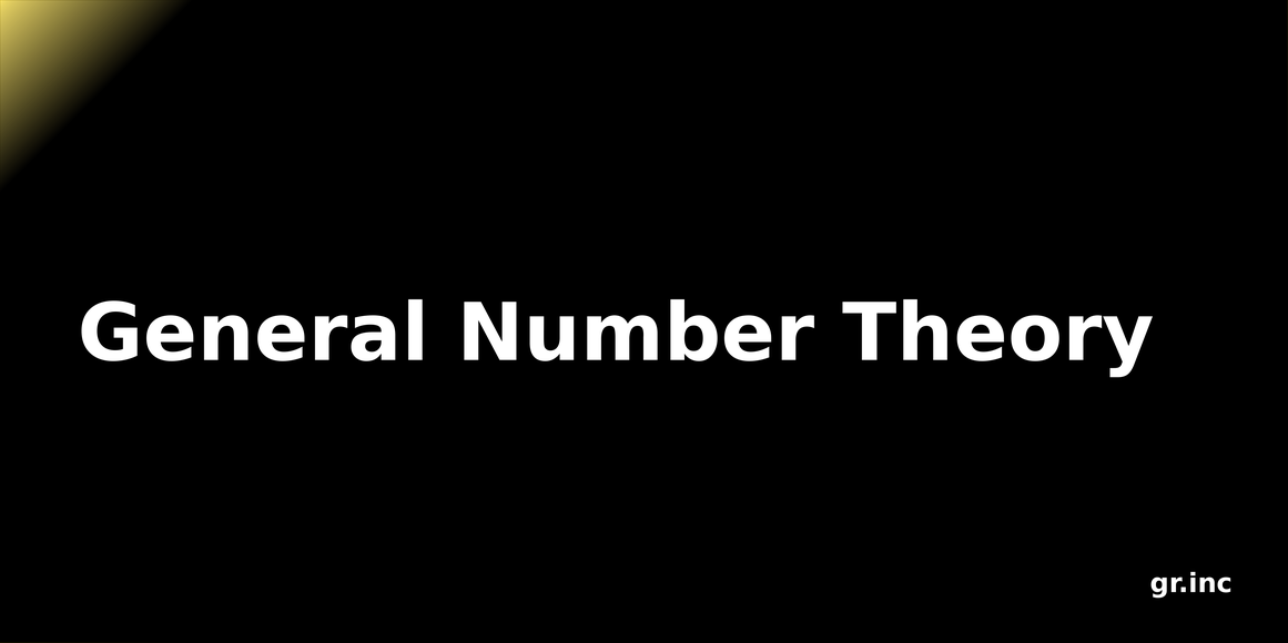 General Number Theory | General Reasoning