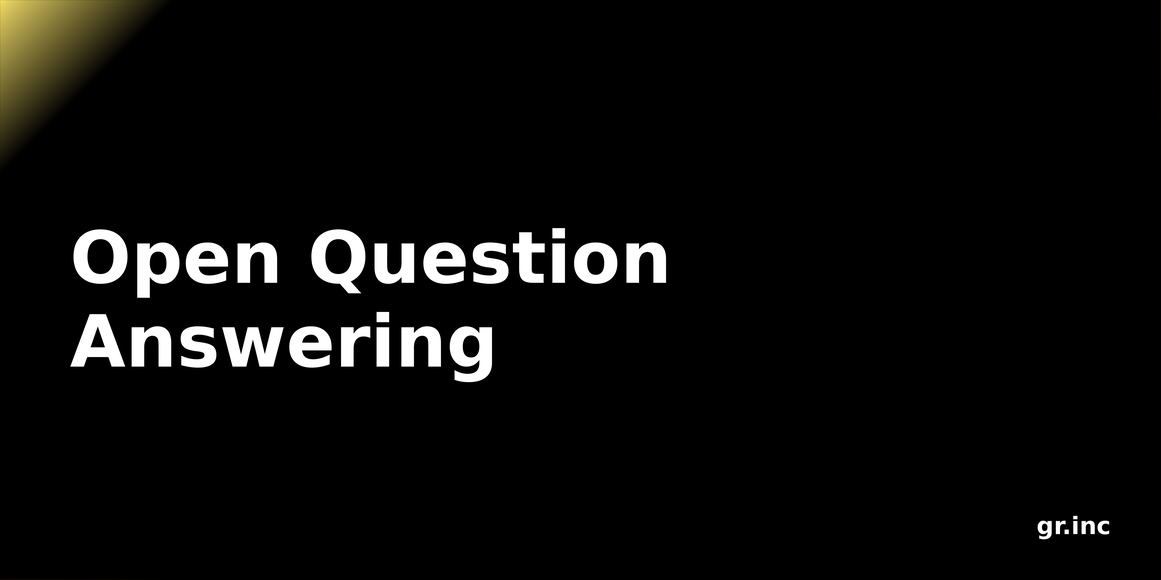 Open Question Answering | General Reasoning
